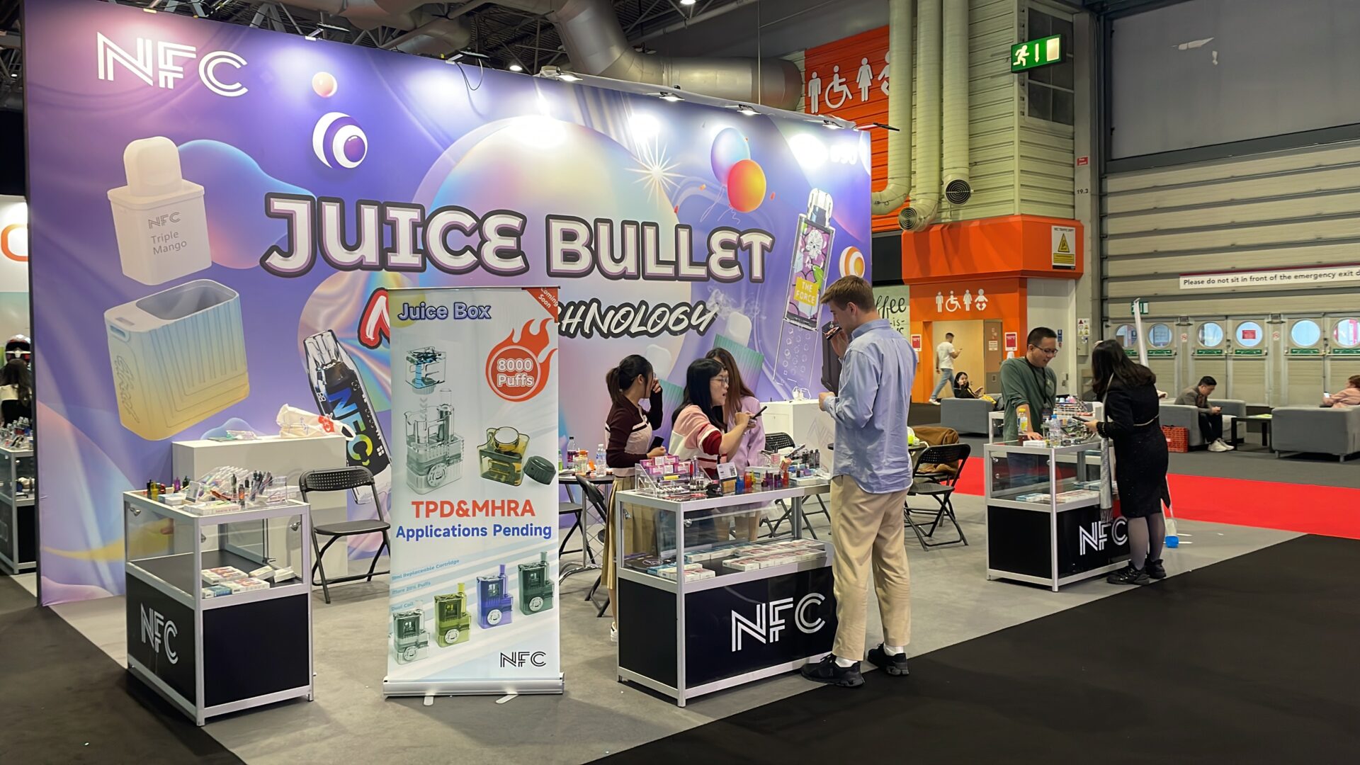 NFC vape is Most Professional Disposable Pods E-cigarette Brand