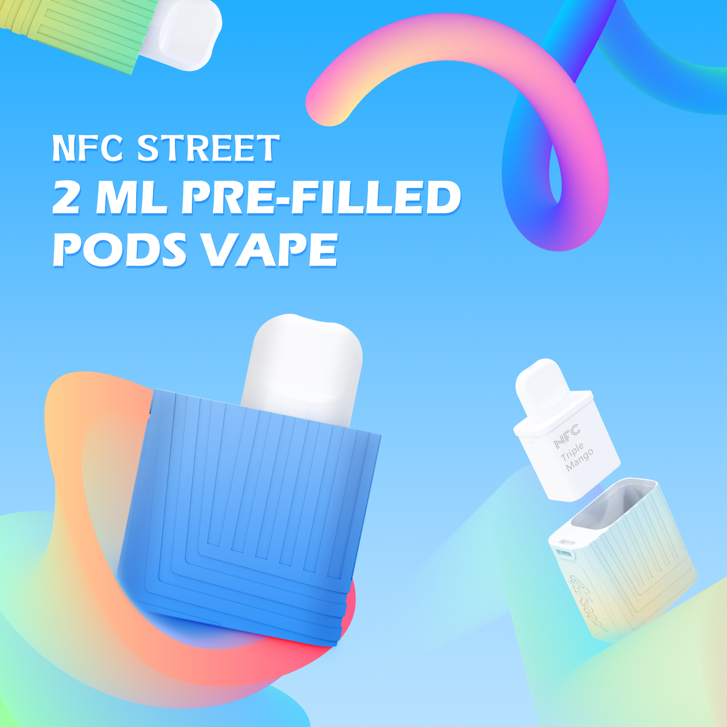 NFC vape is the most innovative disposable pod system vape brand